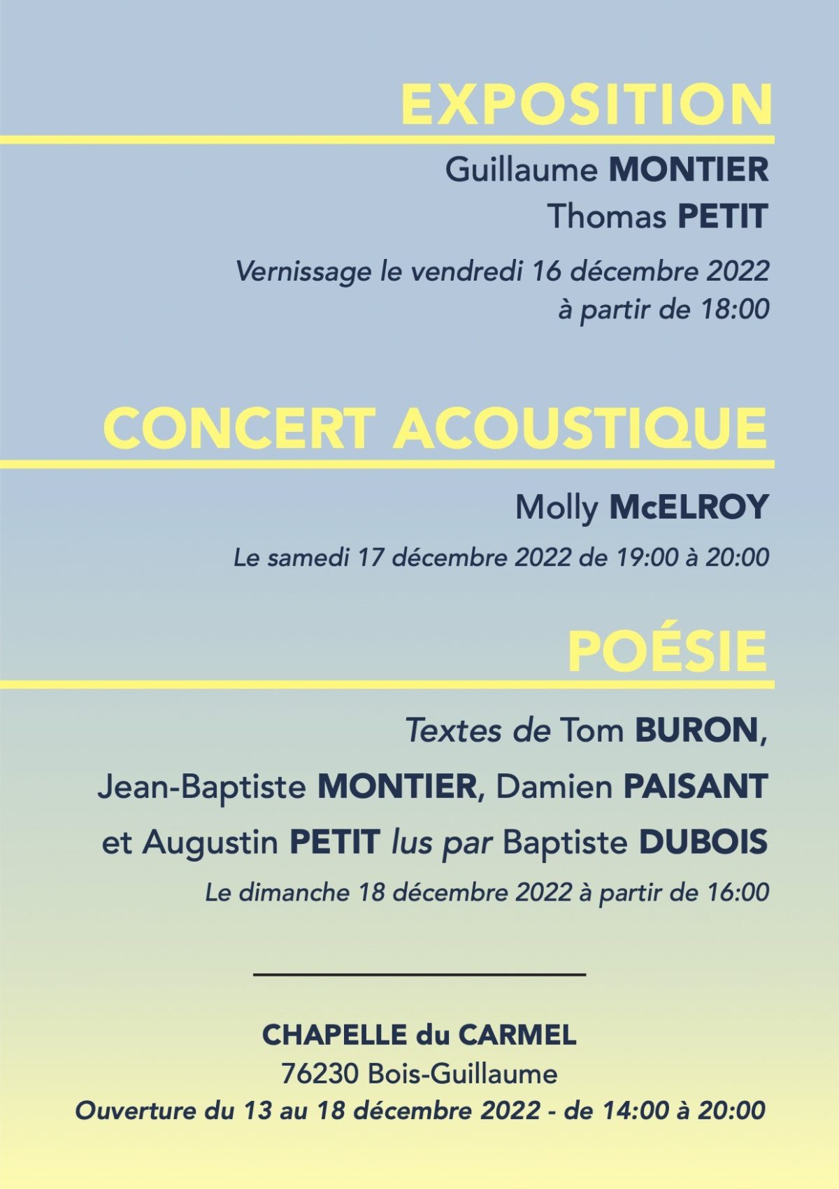 Thomas Petit – Peintures